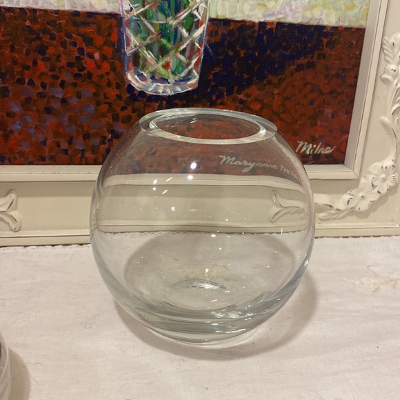 Pottery Barn | Accents | Tarnow Sphere Glass Bud Vase From Pottery Barn ...